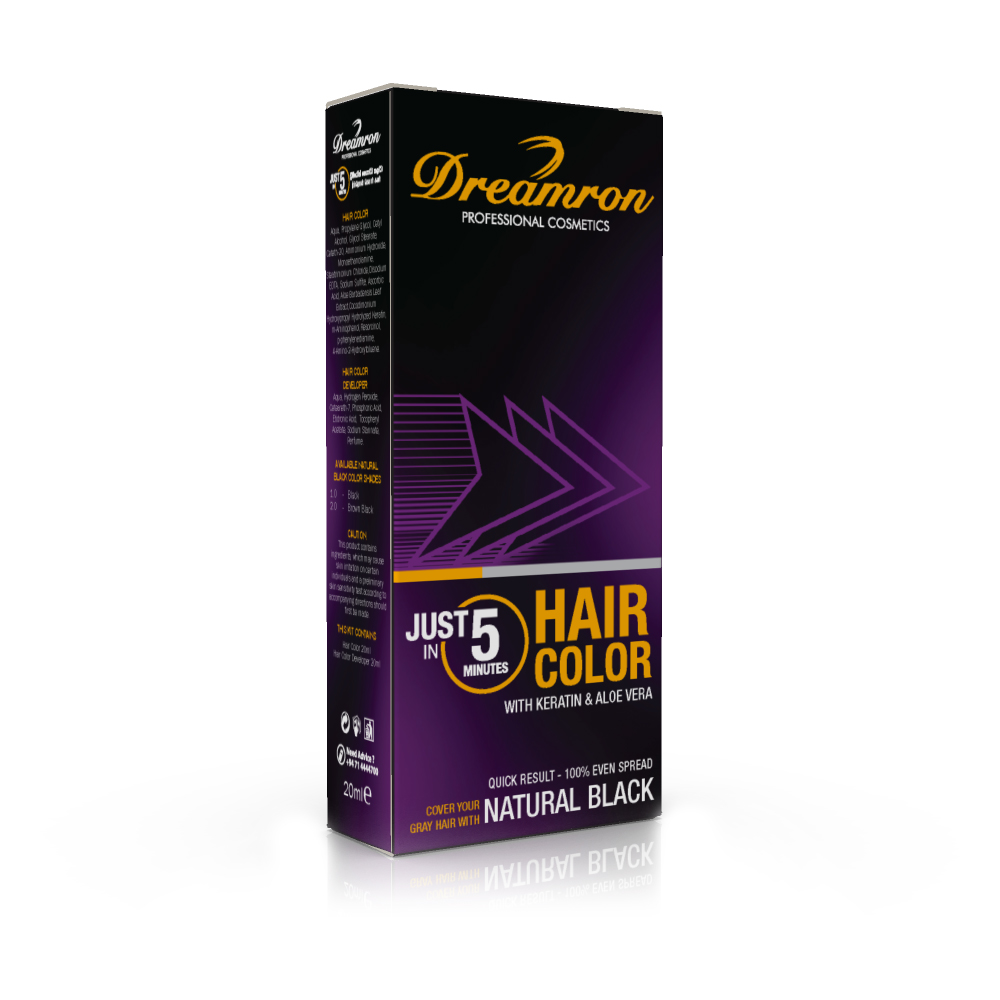 Just Five Minute Hair Color Pack 20ml - Dreamron