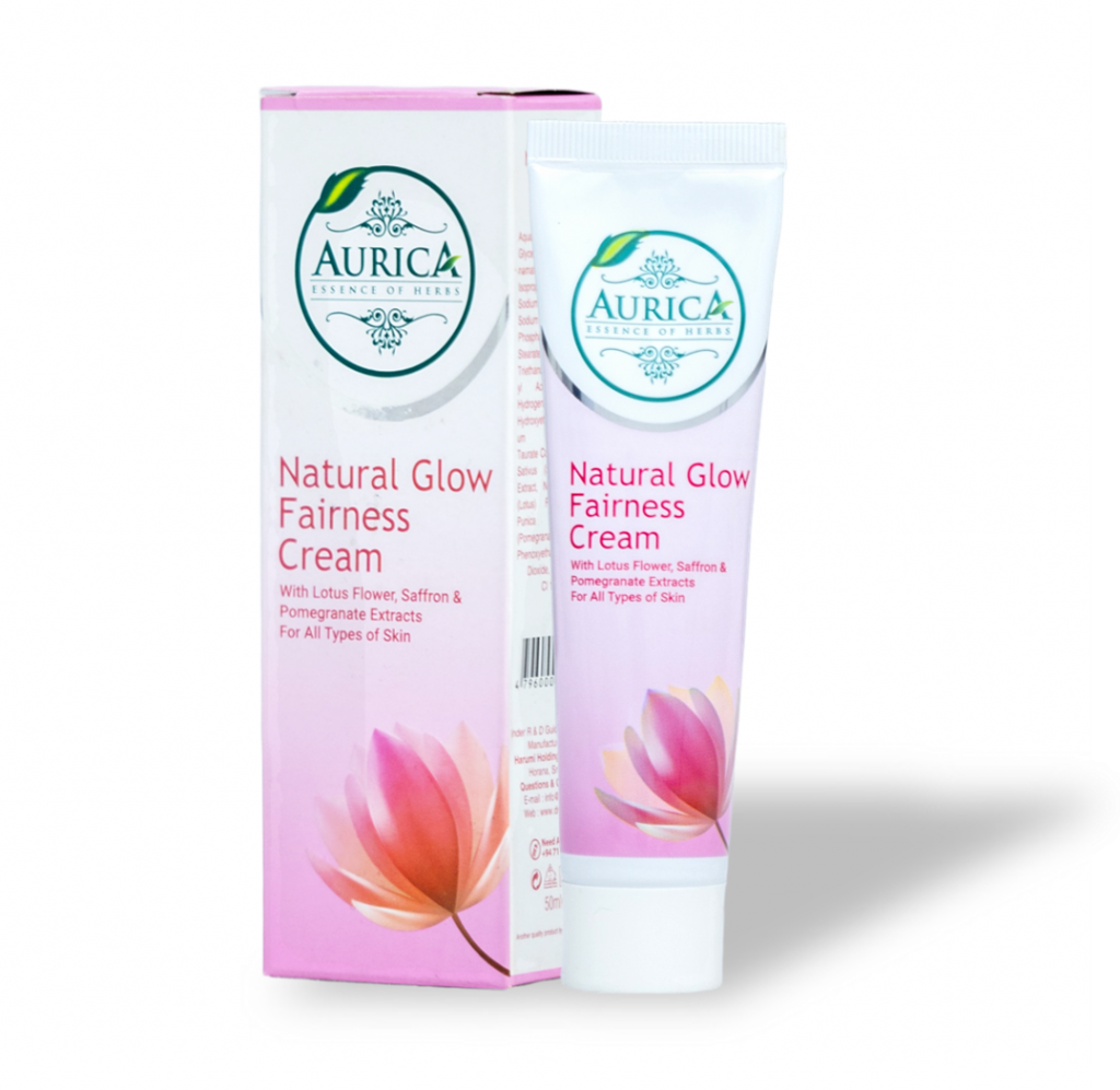 Aurica Natural Glow Fairness Cream - Dreamron